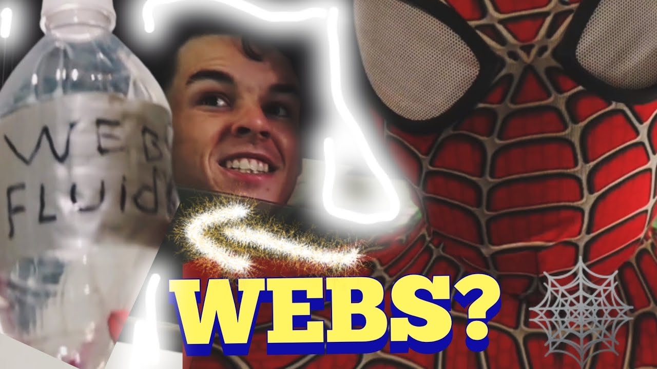 BUYING SPIDERMAN'S WEB FLUID!? REAL? - YouTube