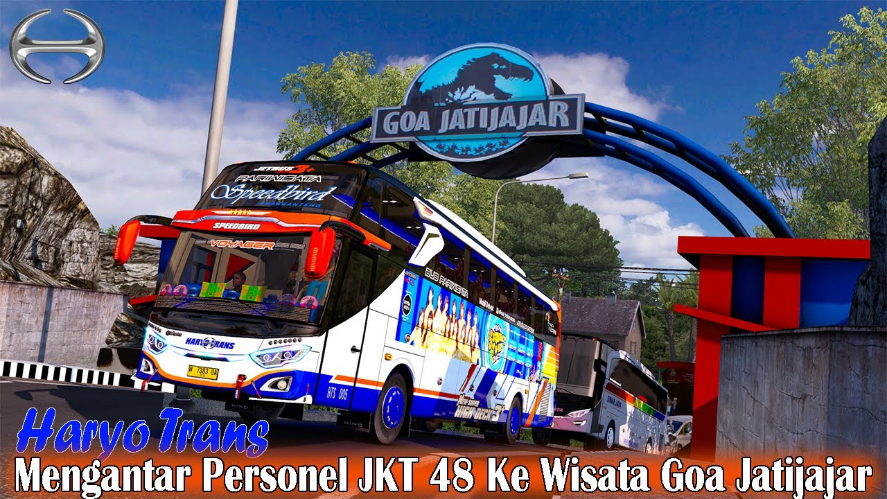 Mengantar Personel JKT 48 Ke Wisata Goa Jati Jajar | ets2 indonesia ...