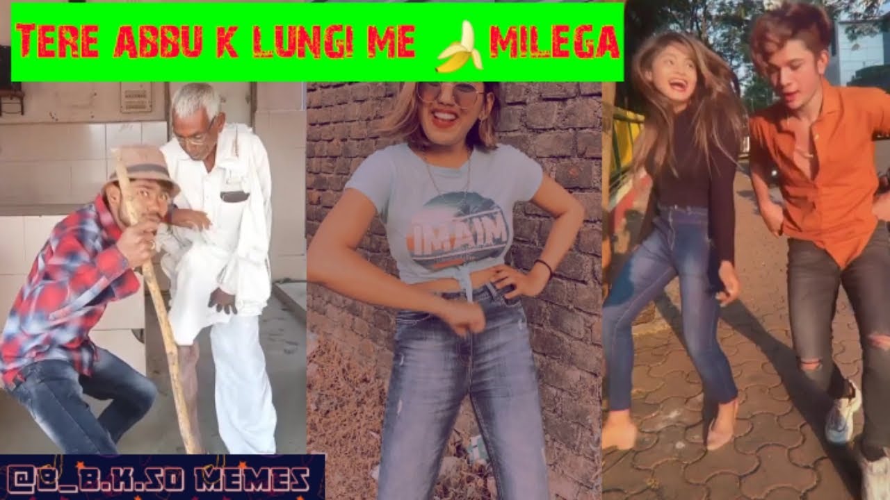 Tere abbu k lungi me 🍌🍌 milega humse bhidega jhamela milega #memes # ...