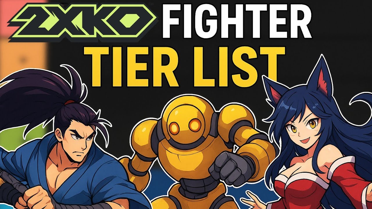 EARLY 2XKO Fighter Tier List - YouTube