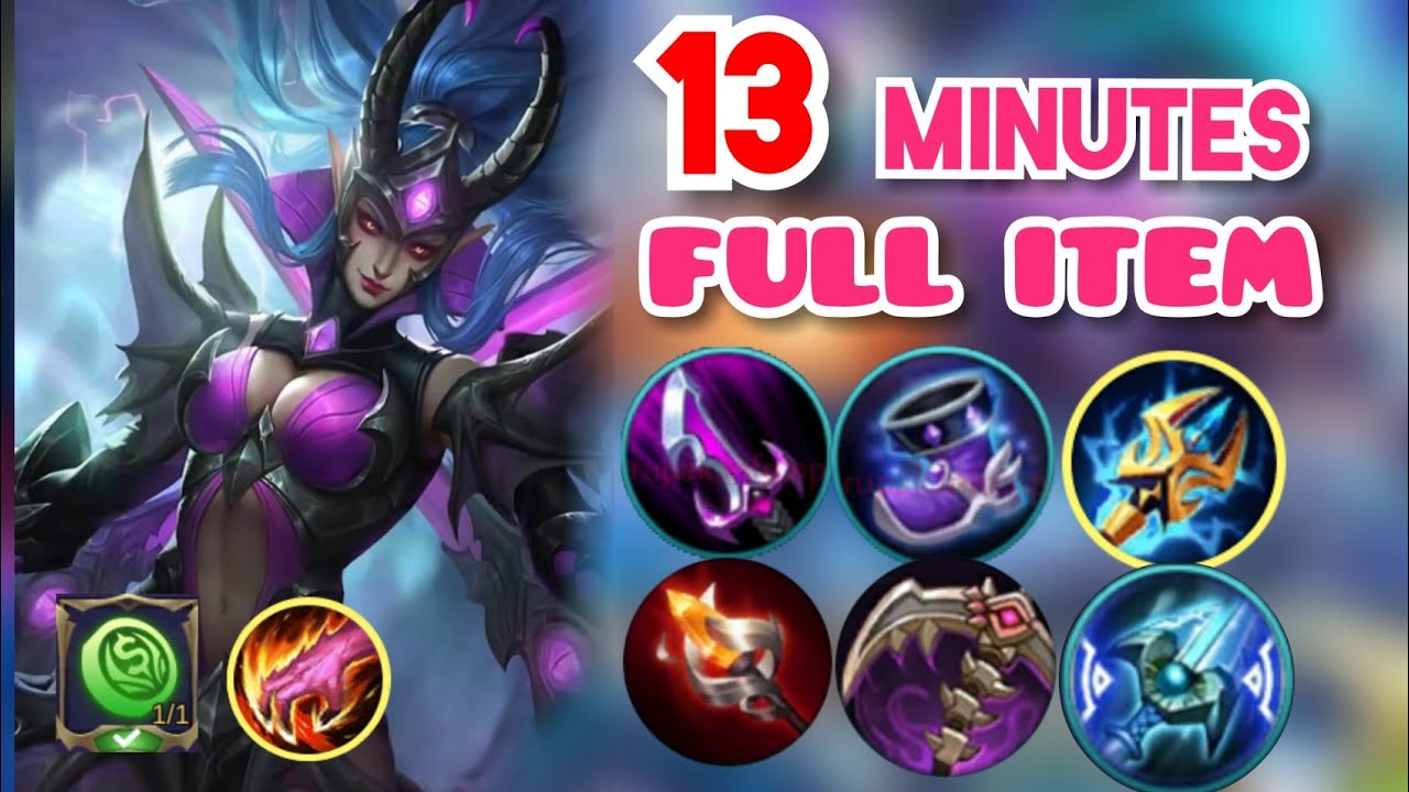 KARINA BEST BUILD 2019 | 13 MINUTES FULL ITEM | JUNGLE EMBLEM | MOBILE ...