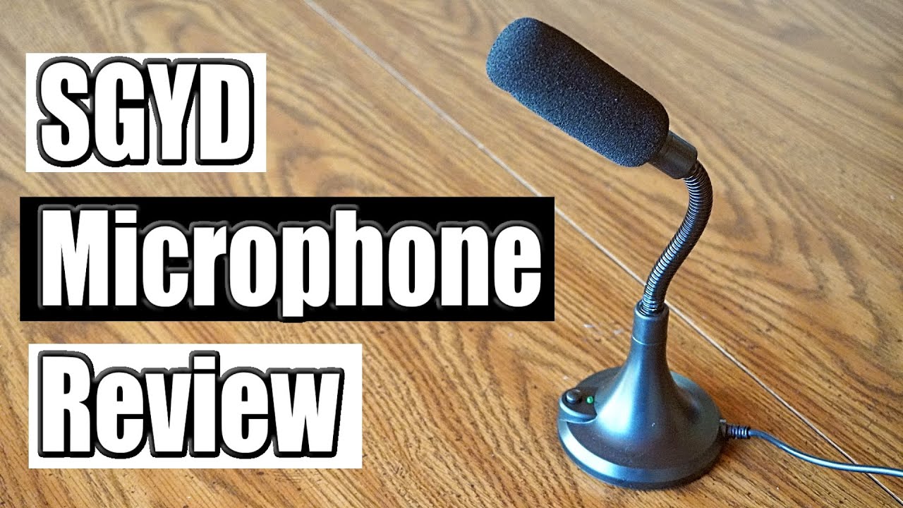 SGYD USB Microphone Review for PC! Quality sound on a BUDGET! - YouTube