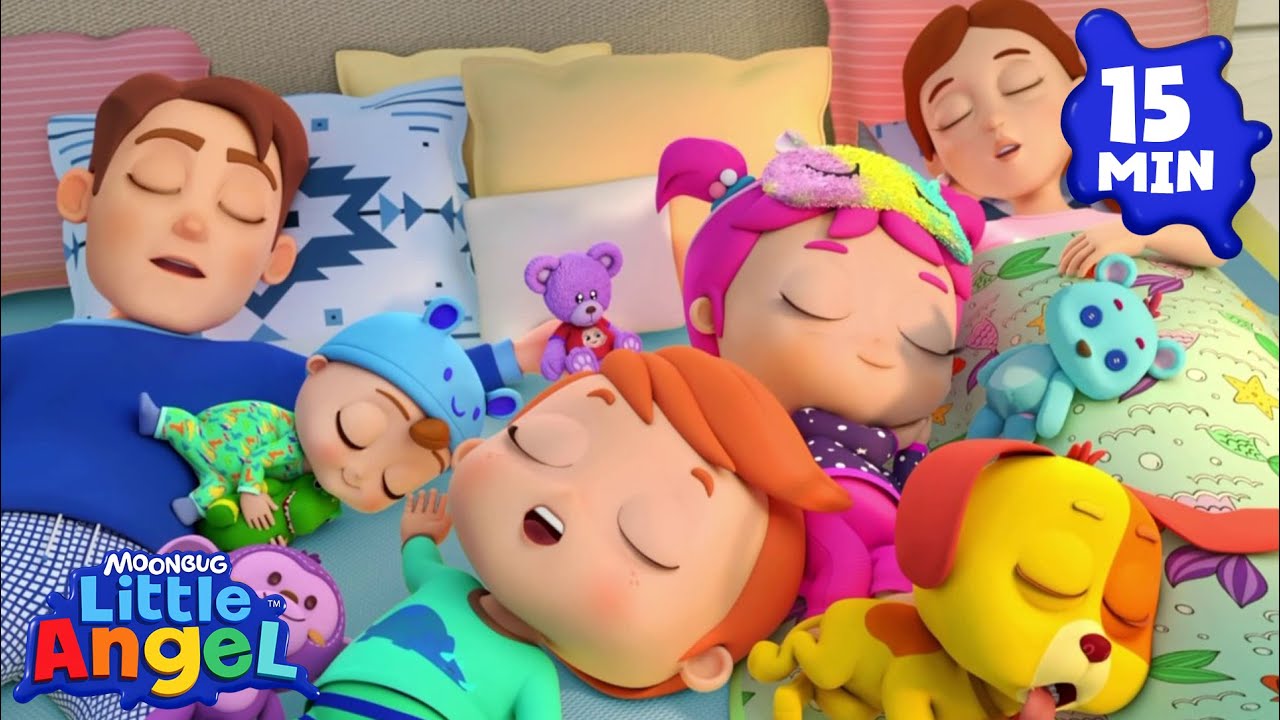 Ten In the Bed 🔟🛏️ | Little Angel Sing Along Songs for Kids | Moonbug ...