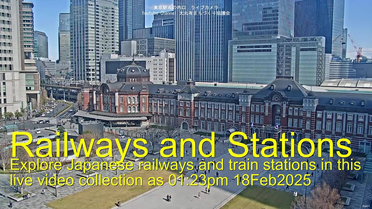 Live: Japan Railways & Train Stations Collection - YouTube