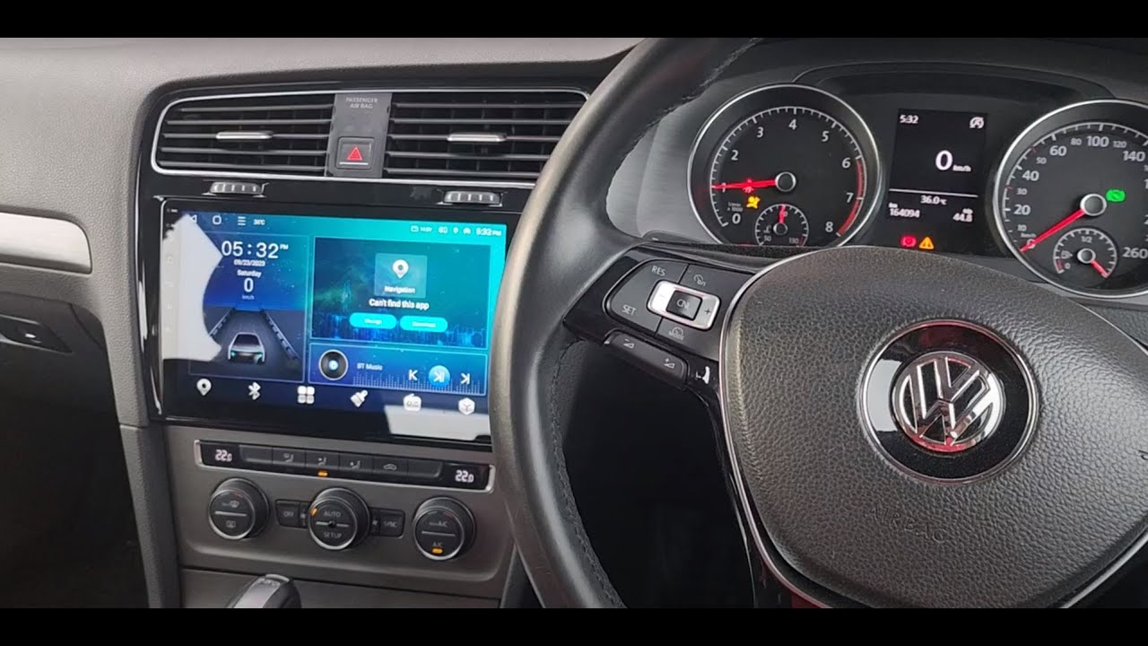 Volkswagen Golf GTI MK7 Target Audio TS18 10 inch Android Player with ...