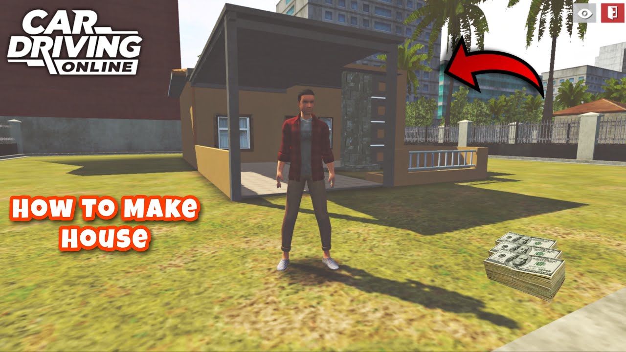How To Make House In Car Driving Online | Car Driving Online House ...