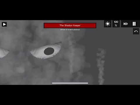Defeating the SHADOW KEEPER (in fruit playground)