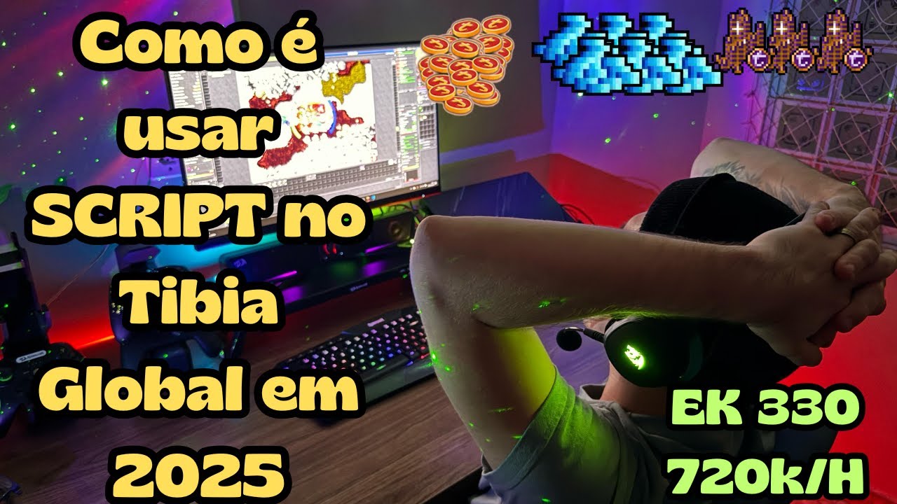 Usei SCRIPT no Tibia Global em 2025 - YouTube
