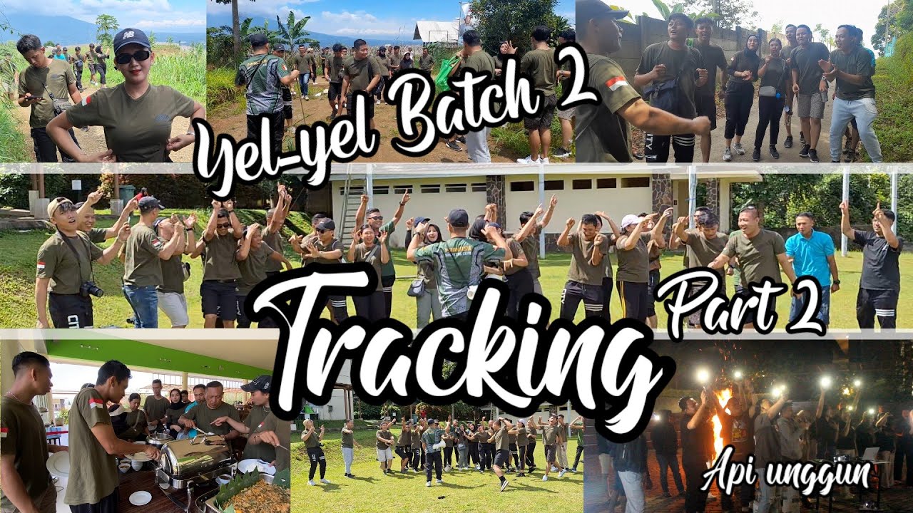 Seru seruan Tracking, Security Outing Batch 2 tahun 2024 part 2 - YouTube