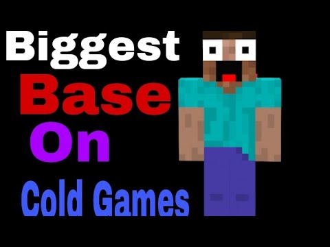 How I made biggest base in Cold games | @Alpha_Playz021 - YouTube
