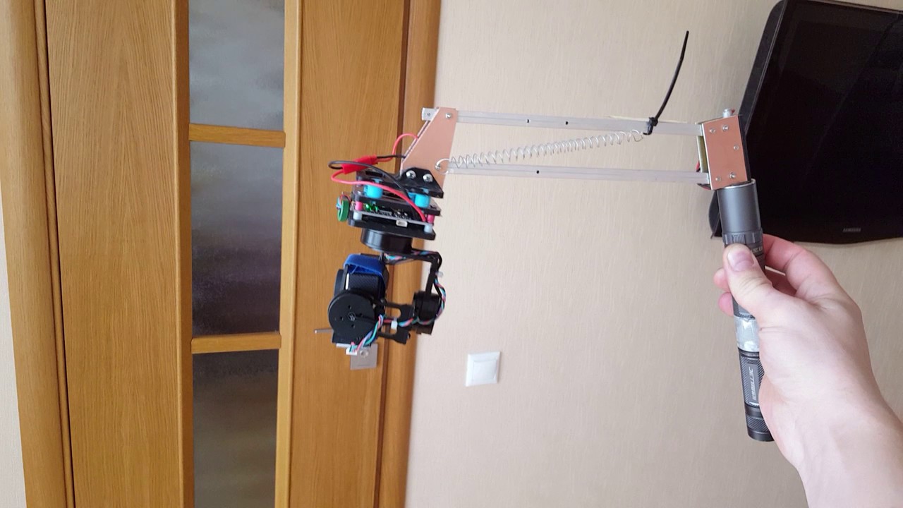 Gopro 4 axis gimbal - YouTube