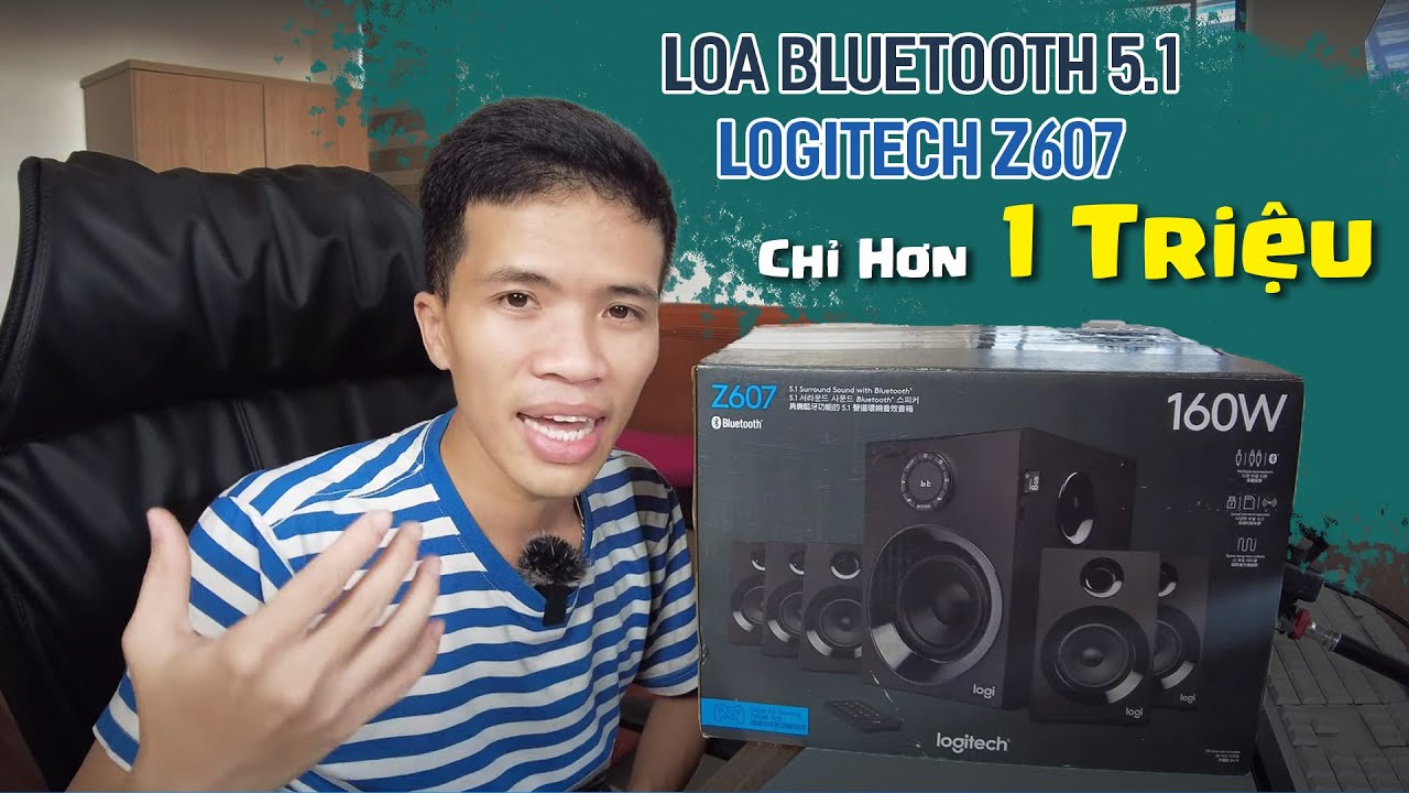 Review Loa Logitech Z607 5.1 Chỉ Hơn 1 Triệu Đồng - YouTube
