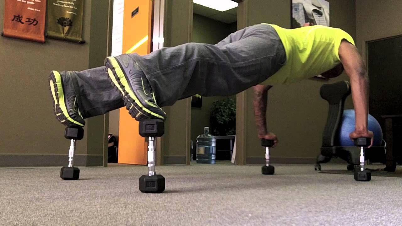 bottle push ups - YouTube