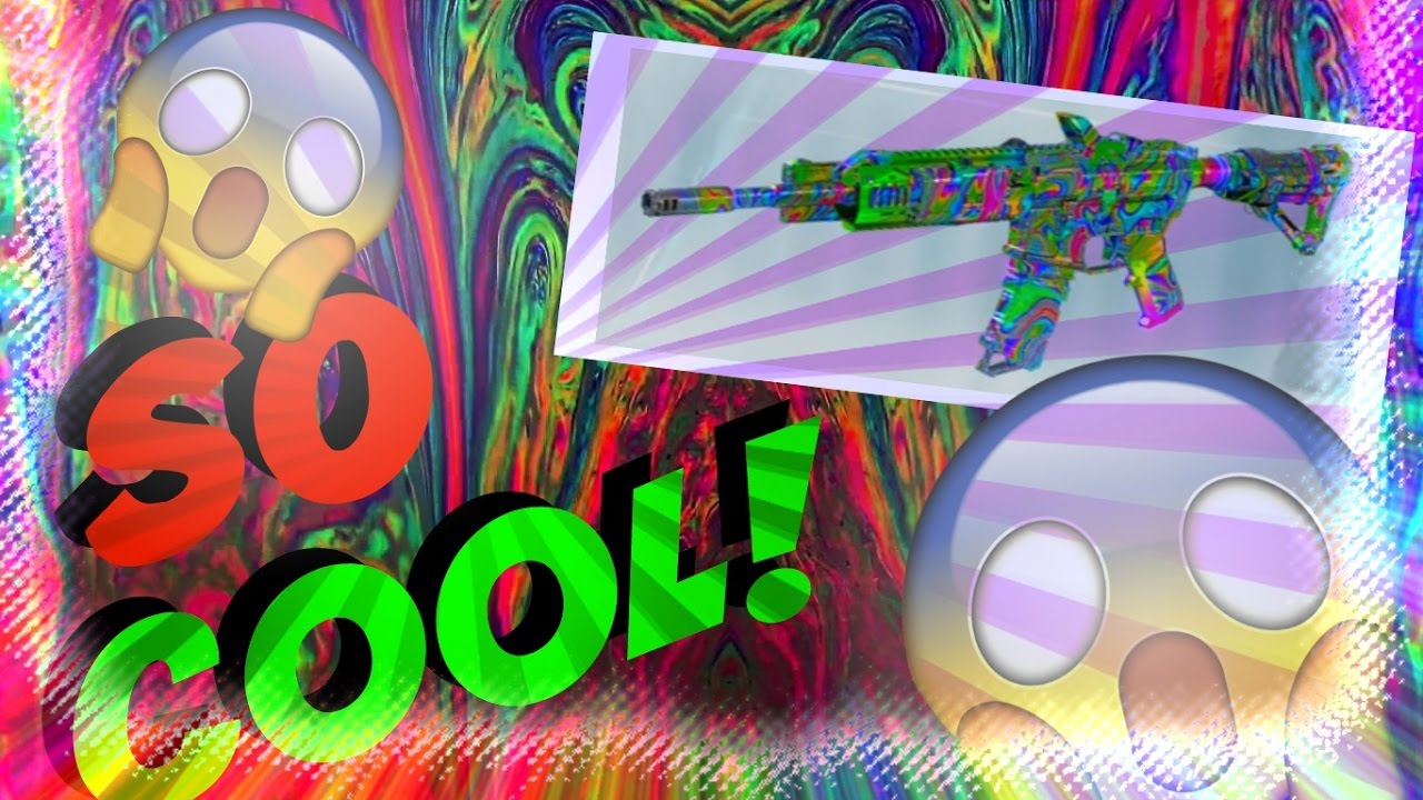RAINBOW GUN!? - Call of Duty Infinite Warfare Weapon Camo (COOL) - YouTube