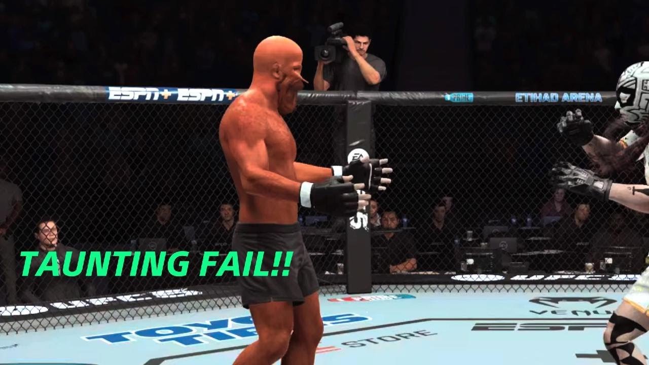 EA UFC 5 - TAUNTING FAIL KO - YouTube