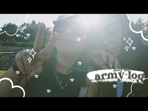 my army-log | binder organization with my army friend ♡ | daily vlog pt ...