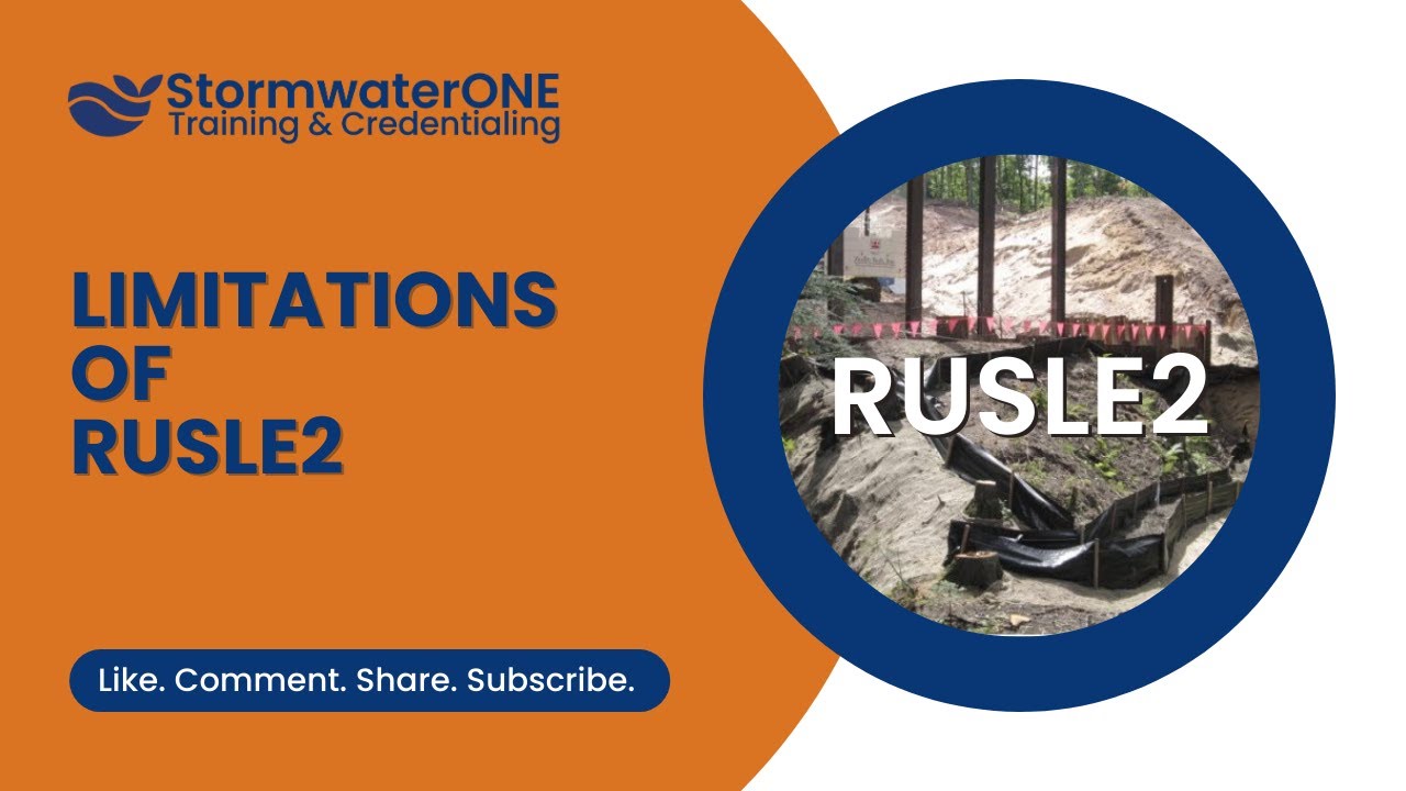 Limitations of RUSLE2 - #StormwaterONE #RUSLE2 - YouTube