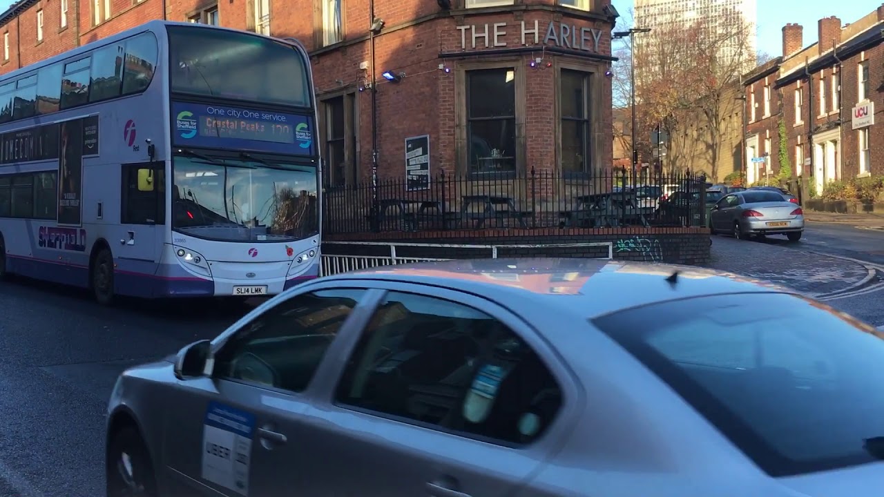First Bus Sheffield 33865 At University On 120 From Fulwood To Crystal ...