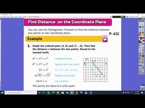 Math8 2-h Distance Formula - YouTube