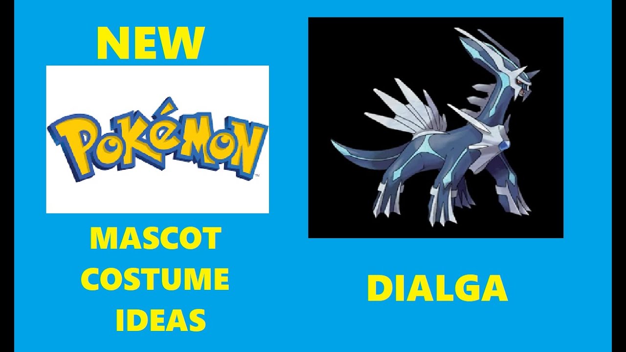 New Pokemon Mascot Costume Ideas Dialga (Generation IV) #shorts # ...