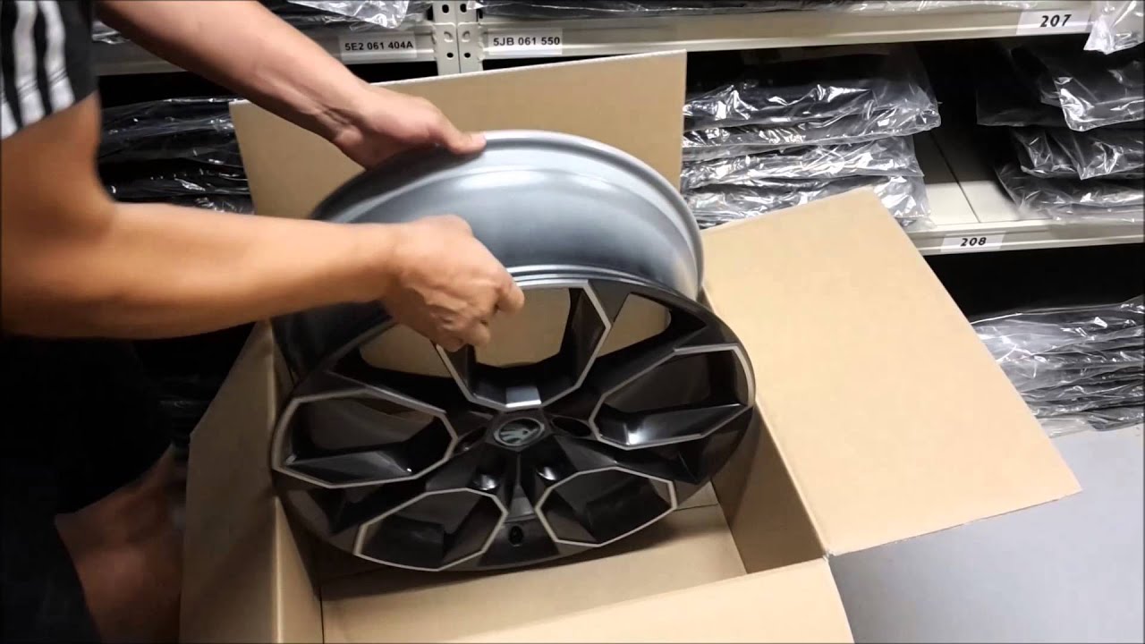 5E0071499 HA7 XTREME 19" 5x112 original Skoda rims at SUPERSKODA.COM ...