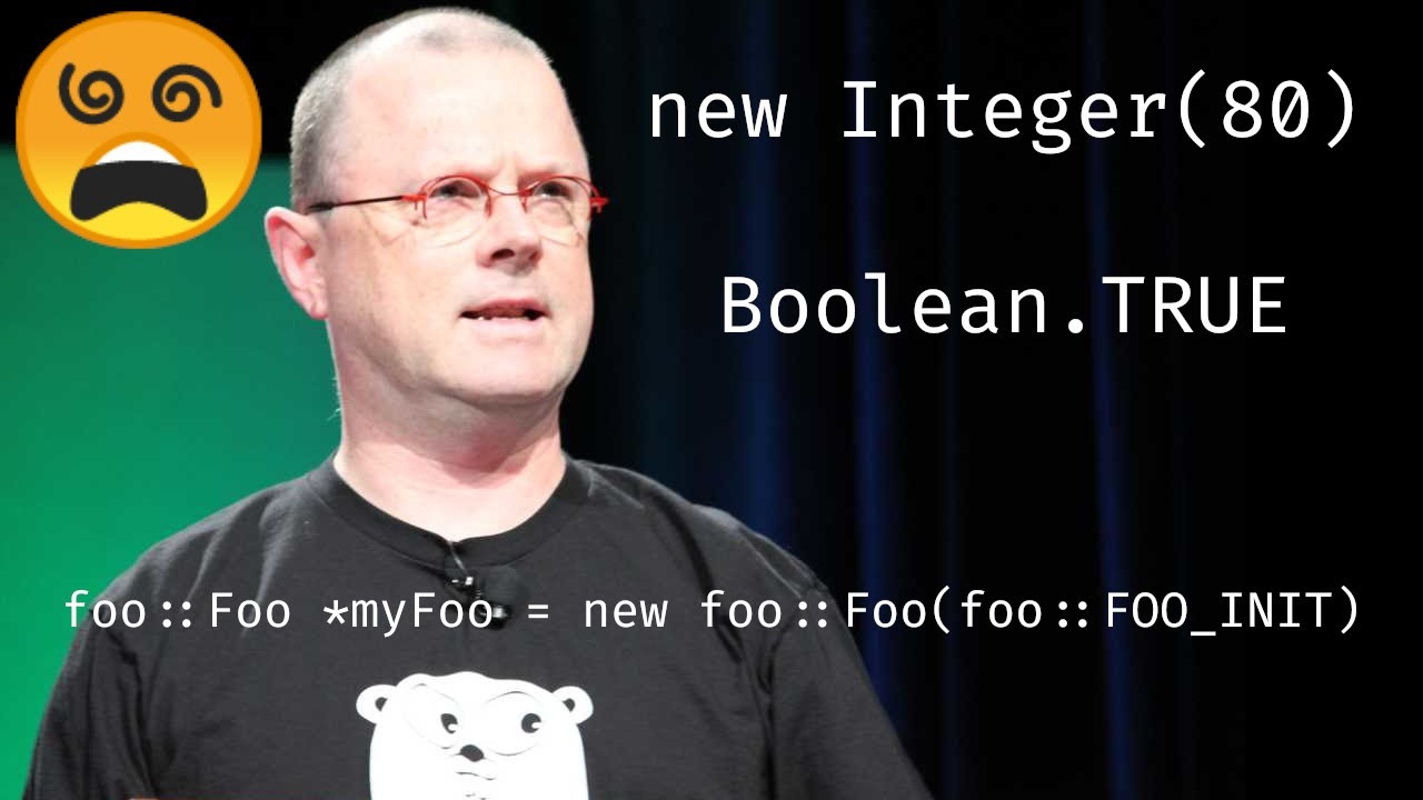 Rob Pike's OSCON 2010 keynote "Public Static Void" in 1080p, motivating ...