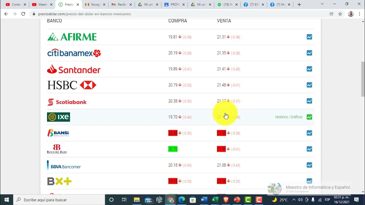 COMO SABER EL PRECIO DEL DOLAR EN LOS BANCOS AL PAGAR CON TARJETA EN como-saber-el-precio-del-dolar-en-los-bancos-al-pagar-con-tarjeta-en
