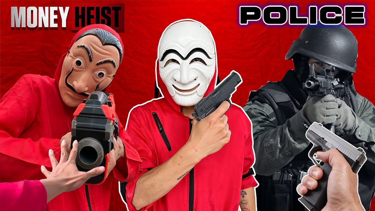 Money Heist Vs Police Bella Ciao Remix 10 Epic Parkour Pov Chase Youtube