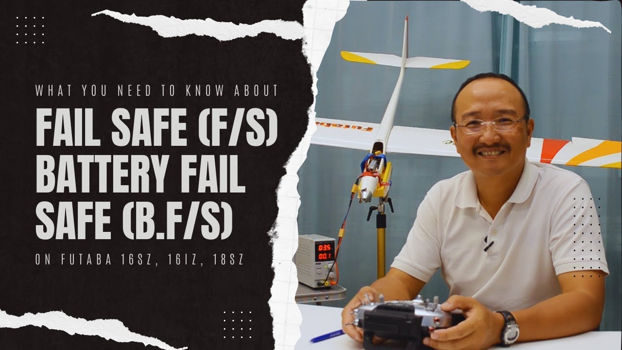 FUTABA Instructional Videos - How To Setup Fail Safe (F/S) and Battery Fail Safe (B.F/S) - YouTube