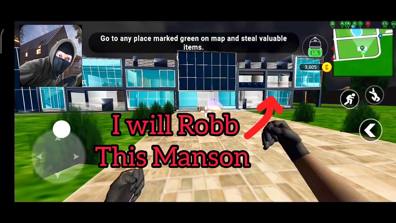 The Ultimate Heist: Robbing the Biggest Mansion in Thief Simulator ...