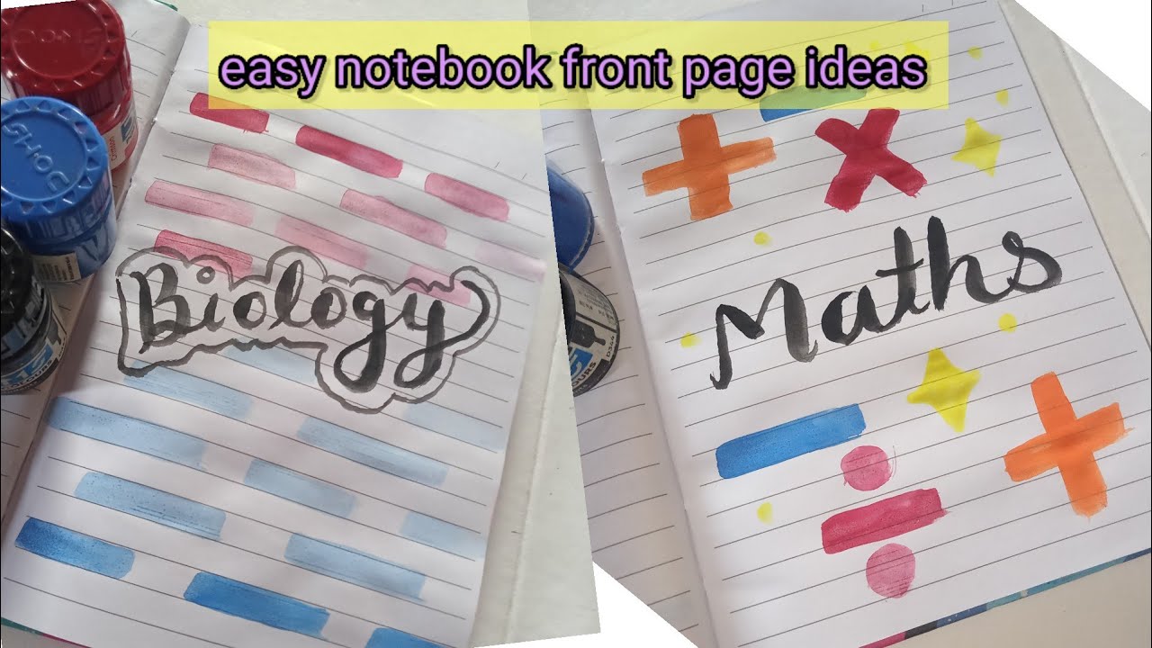 easy and cute front page decoration ideas #frontpage#art#postercolours ...