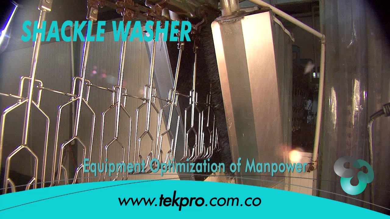 Shackle Washer Tekpro - YouTube