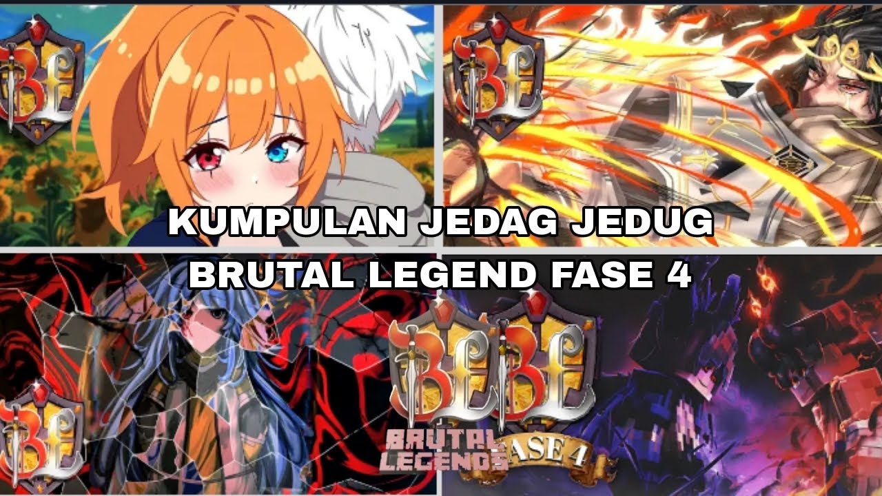 KUMPULAN JEDAG JEDUG BRUTAL LEGEND FASE 4 #2 - YouTube