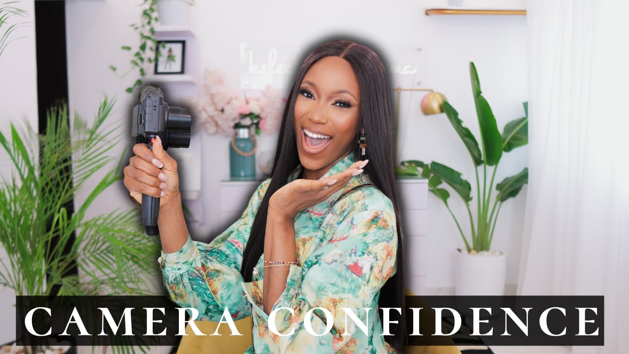 How to Feel More CONFIDENT and Less AWKWARD in Front Of The Camera|Tips ...
