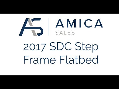 2017 SDC STEP FRAME FLATBED - YouTube