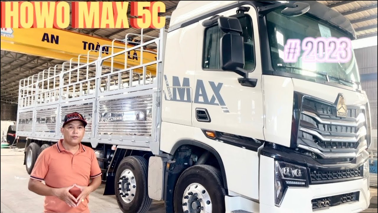 Xe tải Howo max 5 chân 10x4 động cơ man(Đức)400HP - YouTube