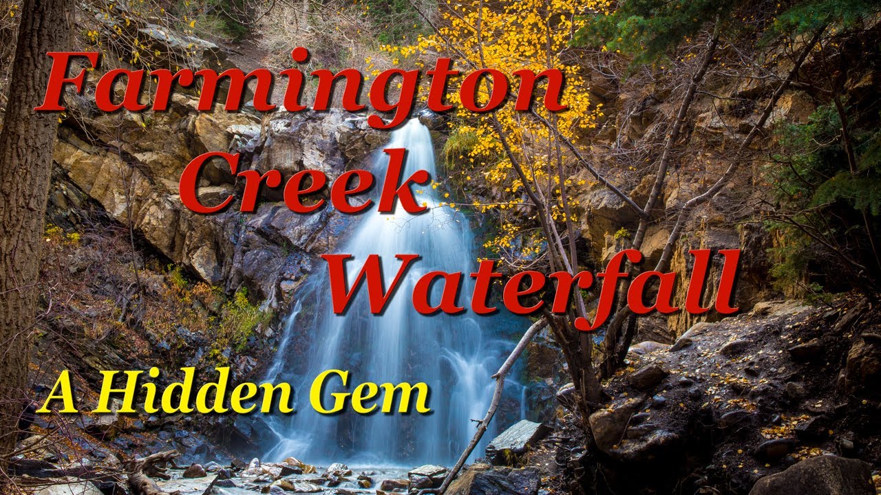 Farmington Creek Waterfall | Farmington Canyon, Utah - YouTube