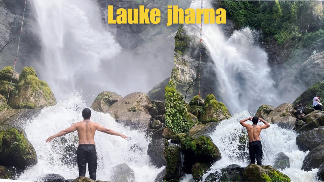 Lauke Jharana vlog / Best waterfall near kathmandu - YouTube