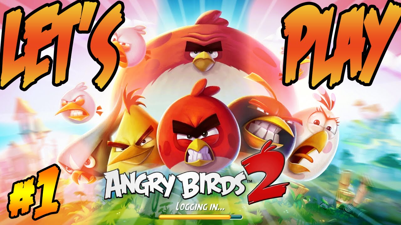 Angry Birds 2 - Let's Play - Levels 1-4 Walkthrough - #1 - YouTube