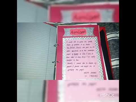 Class 12 biology investigatory project - YouTube