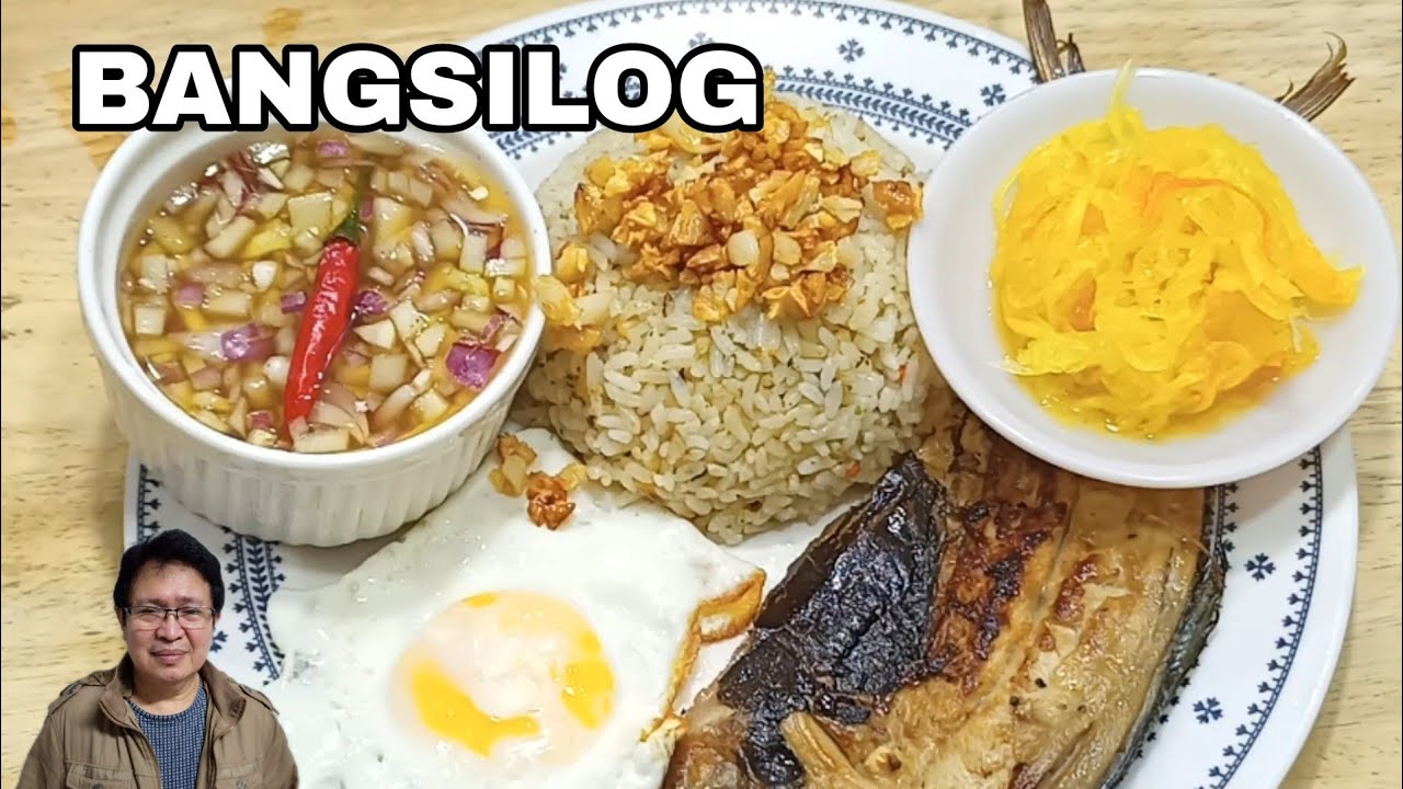 BANGSILOG! DAING NA BANGUS, SINANGAG AT ITLOG RECIPE! GRABE ANG SARAP ...