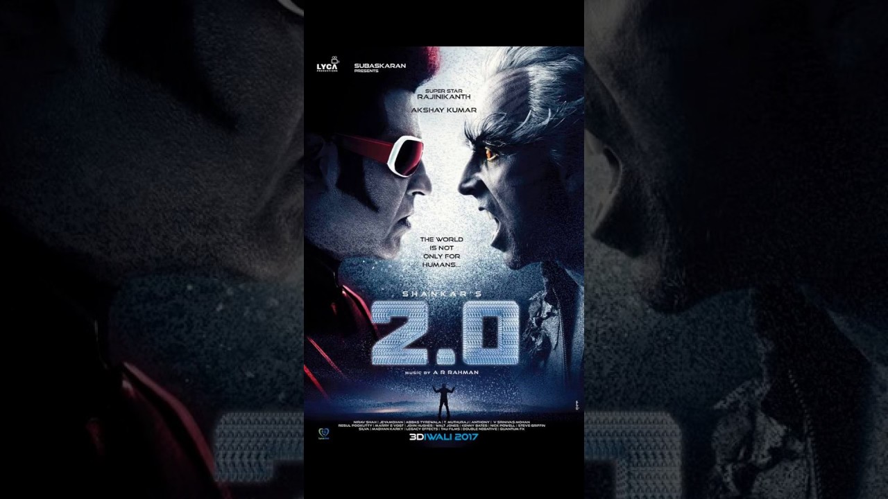 Endhiran 2.0 First Look| Leaked| Rajinikanth| Akshay Kumar| A.R Rahman ...