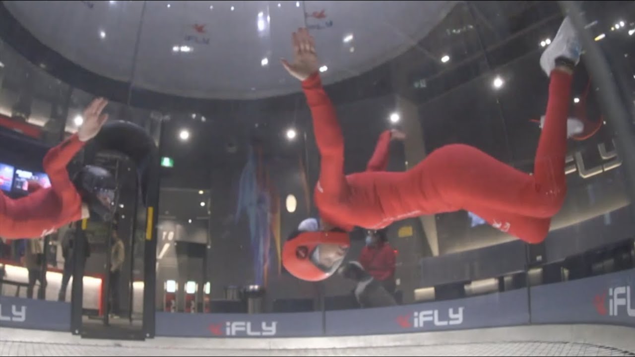 iFly Full Session 34 (Low Speed Head Down) - January 25, 2022 - YouTube