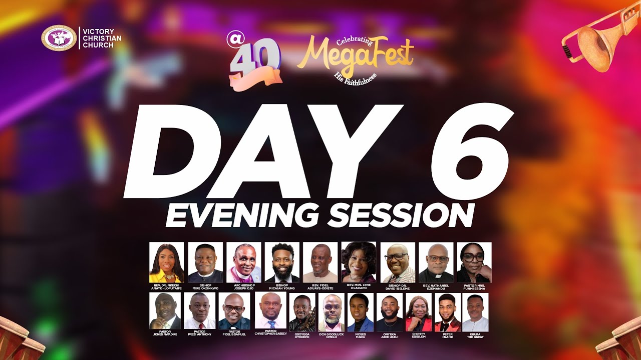 MEGAFEST | EVENING SESSION | DAY 6 | 23RD OCTOBER 2025 - YouTube