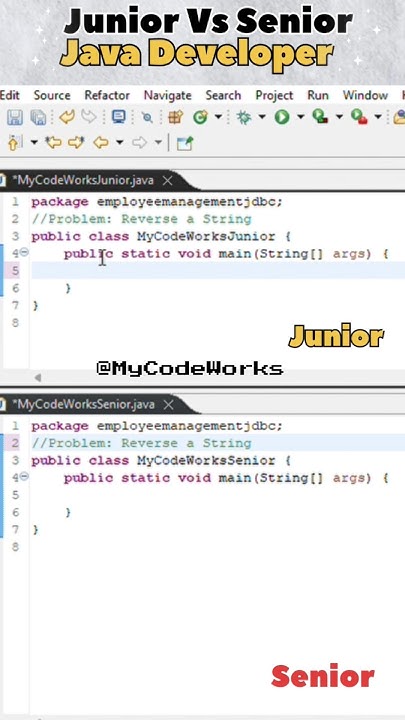How To Become A Senior Java Developer 😁 ️ #java #coding #coder #javascript #python - YouTube