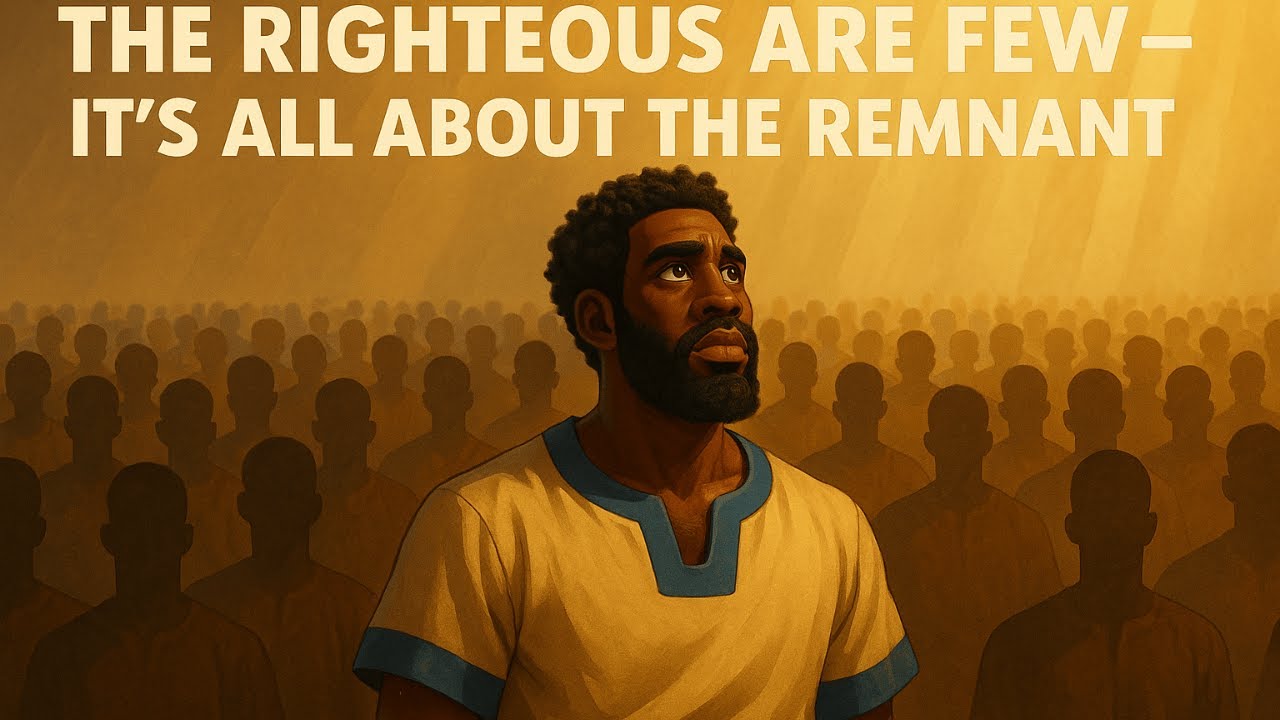 The Righteous Are Few - It's ALL About the Remnant - YouTube