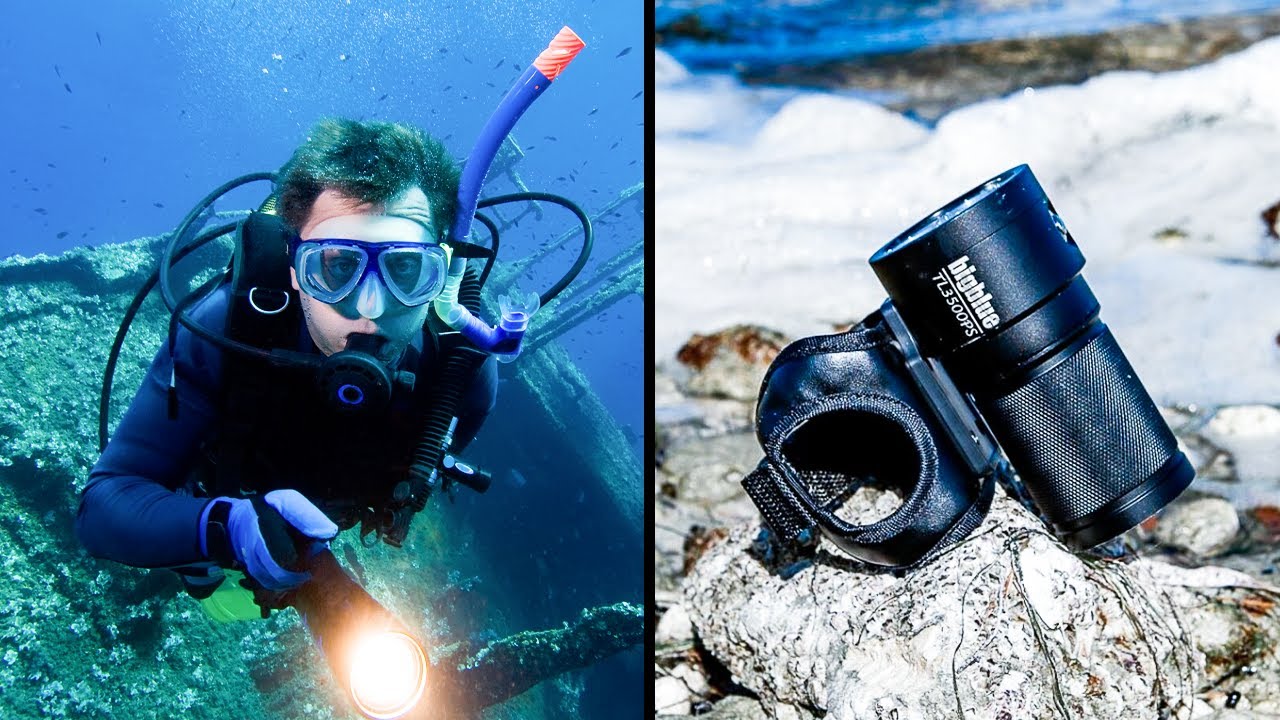 Top 7 Best Dive Lights For Professional & Recreational Divers - YouTube