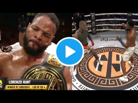 Lorenzo Hunt vs Walter Pugliesi Full Fight | Lorenzo Hunt Makes BKFC History | BKFC 91 Highlights