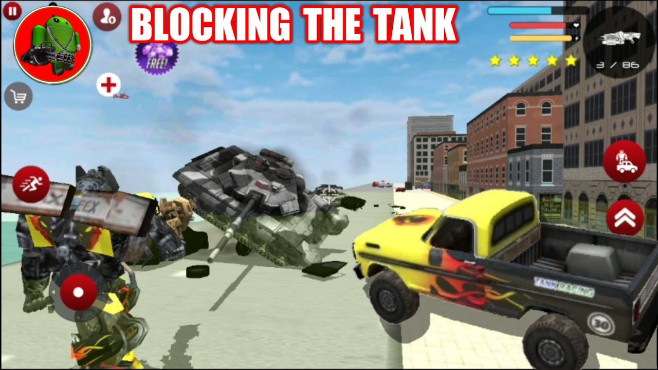 Naxeex Robot Car #26 - blocking the tank | #Naxeex | Android Gameplay ...