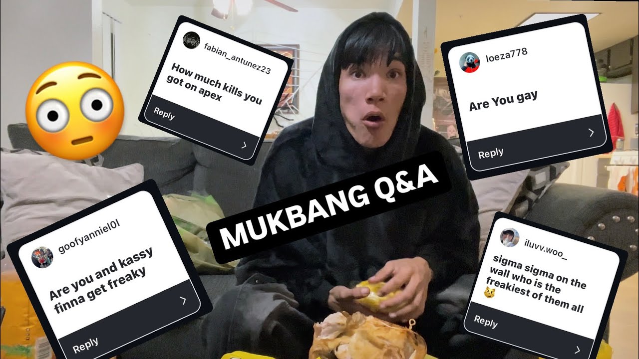 Solo Mukbang Q&A 😱 - YouTube